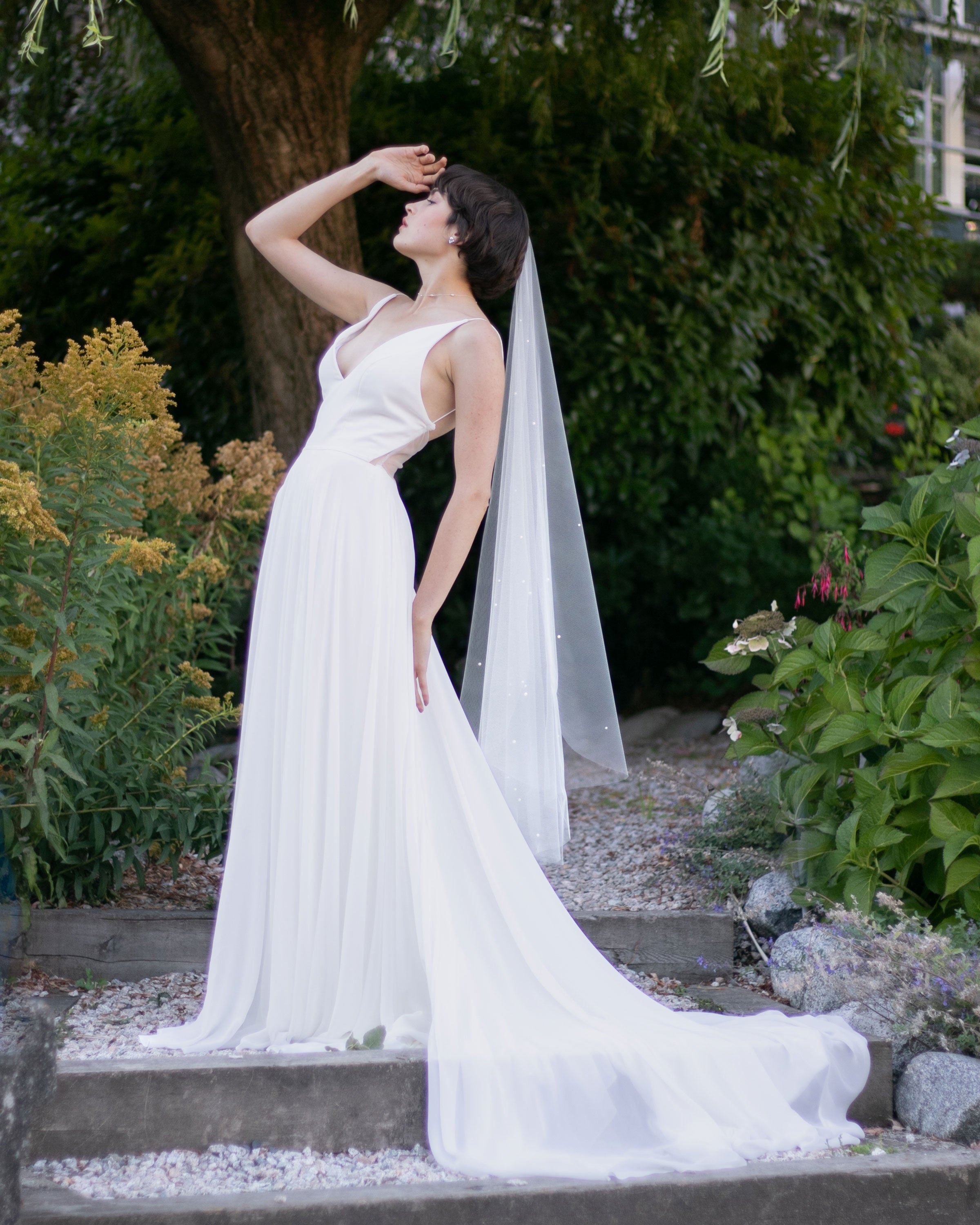 Iris Pearl Veil – Atelier Elise